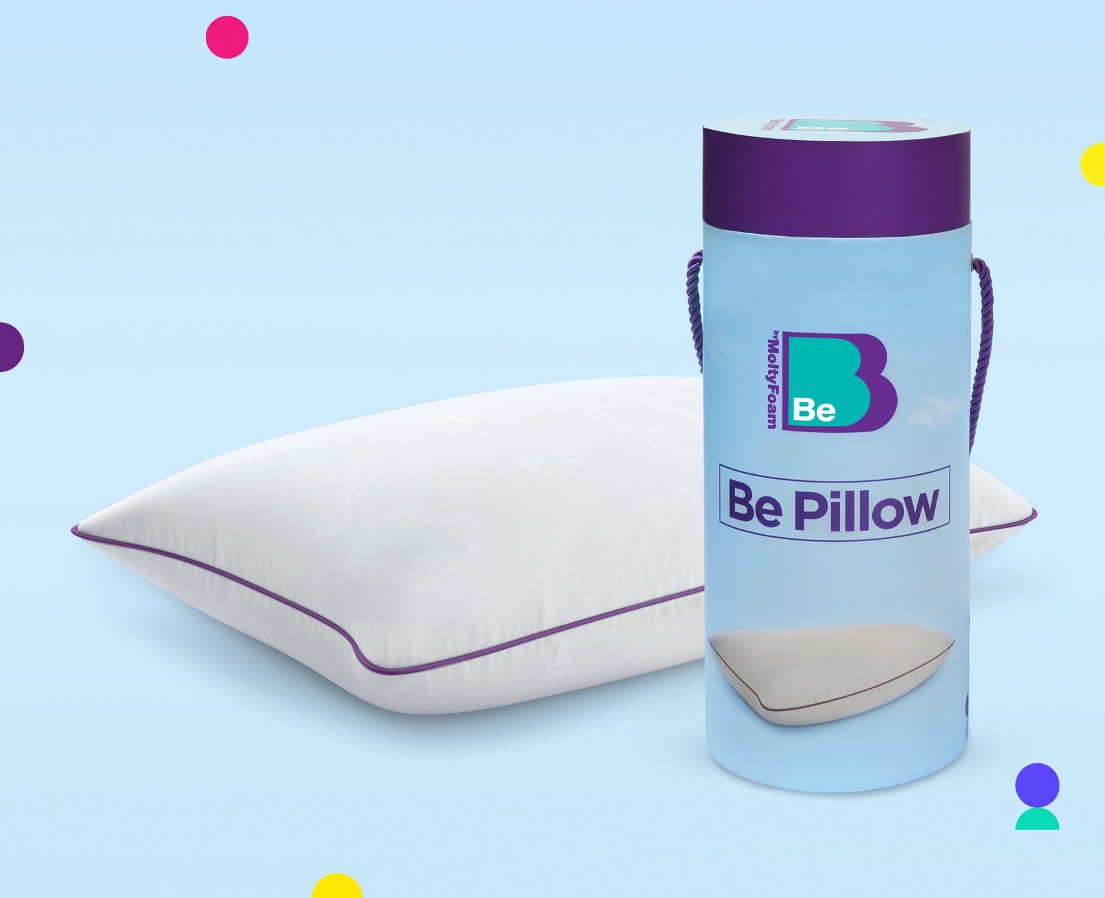 Be Pillow in a box - Best Pillow in a Box – BE by MoltyFoam